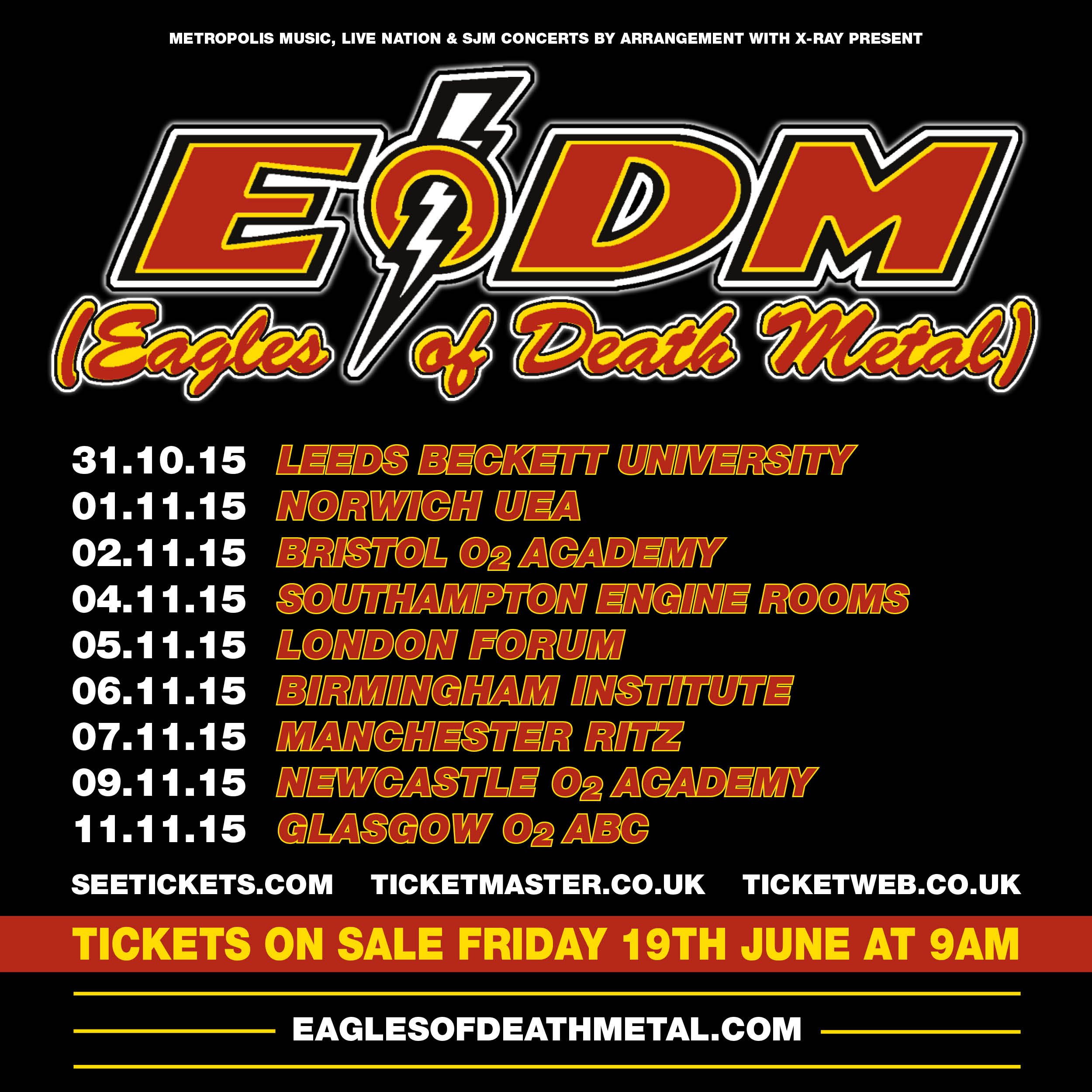 November 1 2015 @ Norwich UEA LCR, Earlham Road, Norwich GB NR4 7TJ