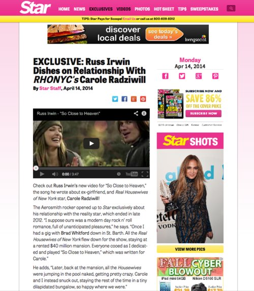 Russ Irwin: The Official Site